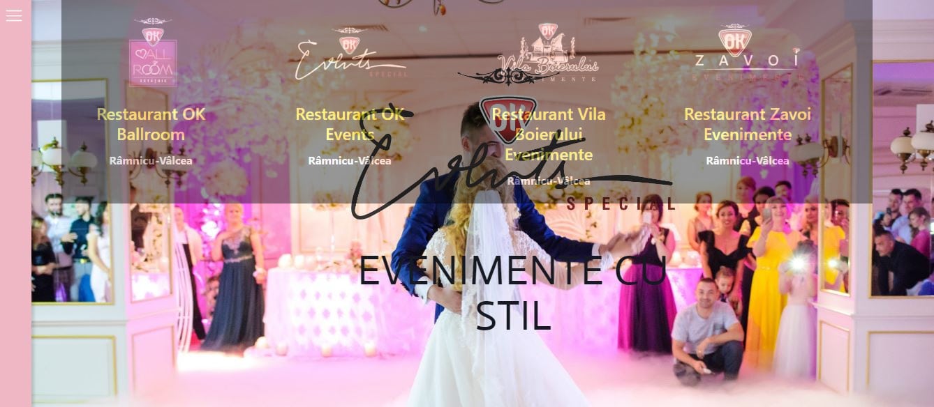 Creare website pentru Evenimente ⋆ CREARE SITE WEB Wordpress